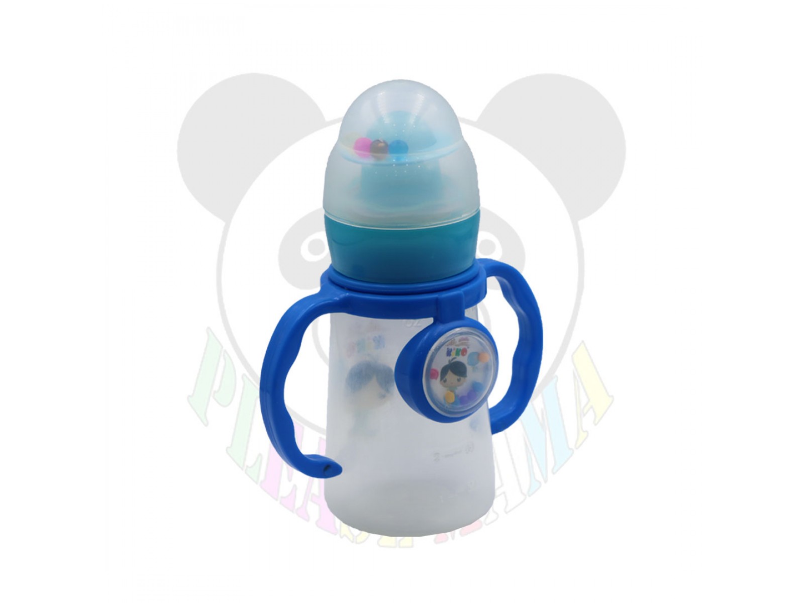 Kiko Feeding Bottle, Blue, With Side Handles