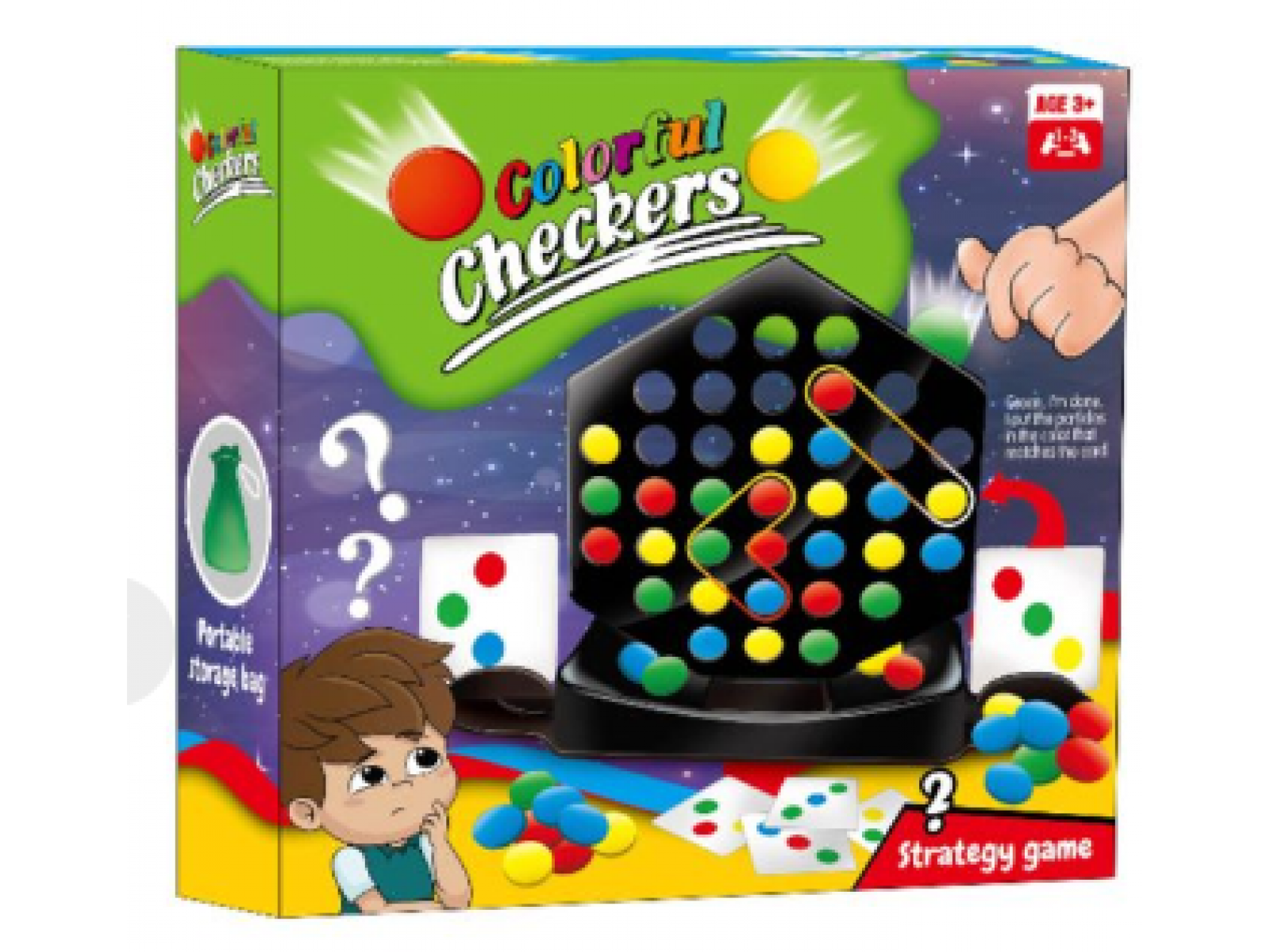 Color matching chess game