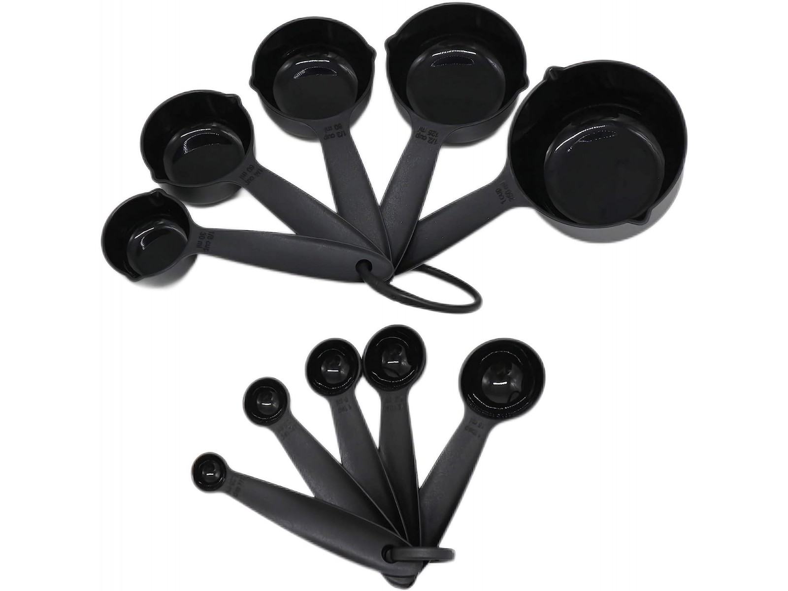 Multiple measuring spoons