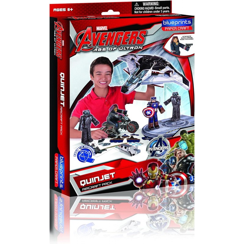 Games for making paper models of the Queen Jet from the Marvel Avengers ...