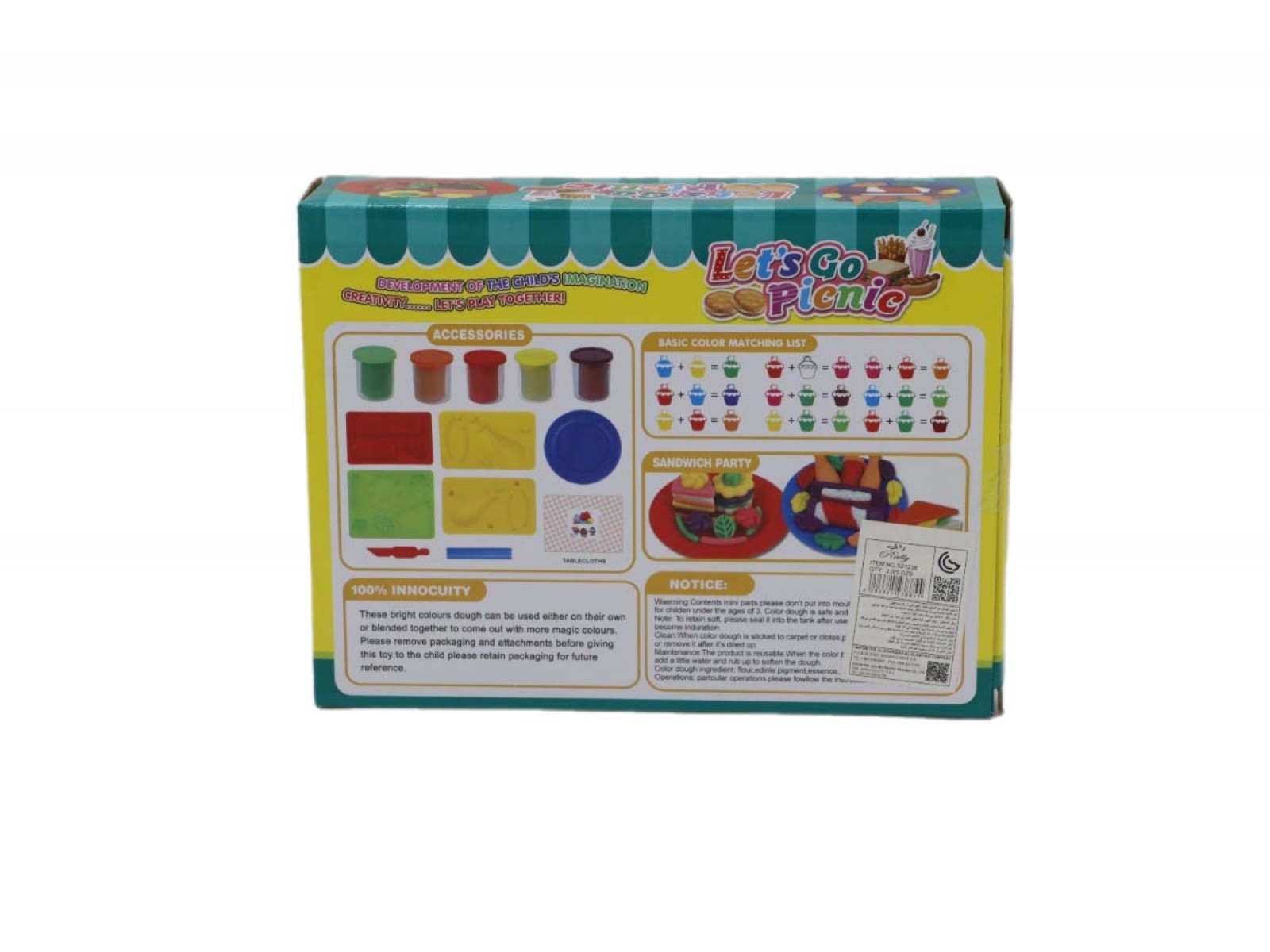 Play-Dough game for children