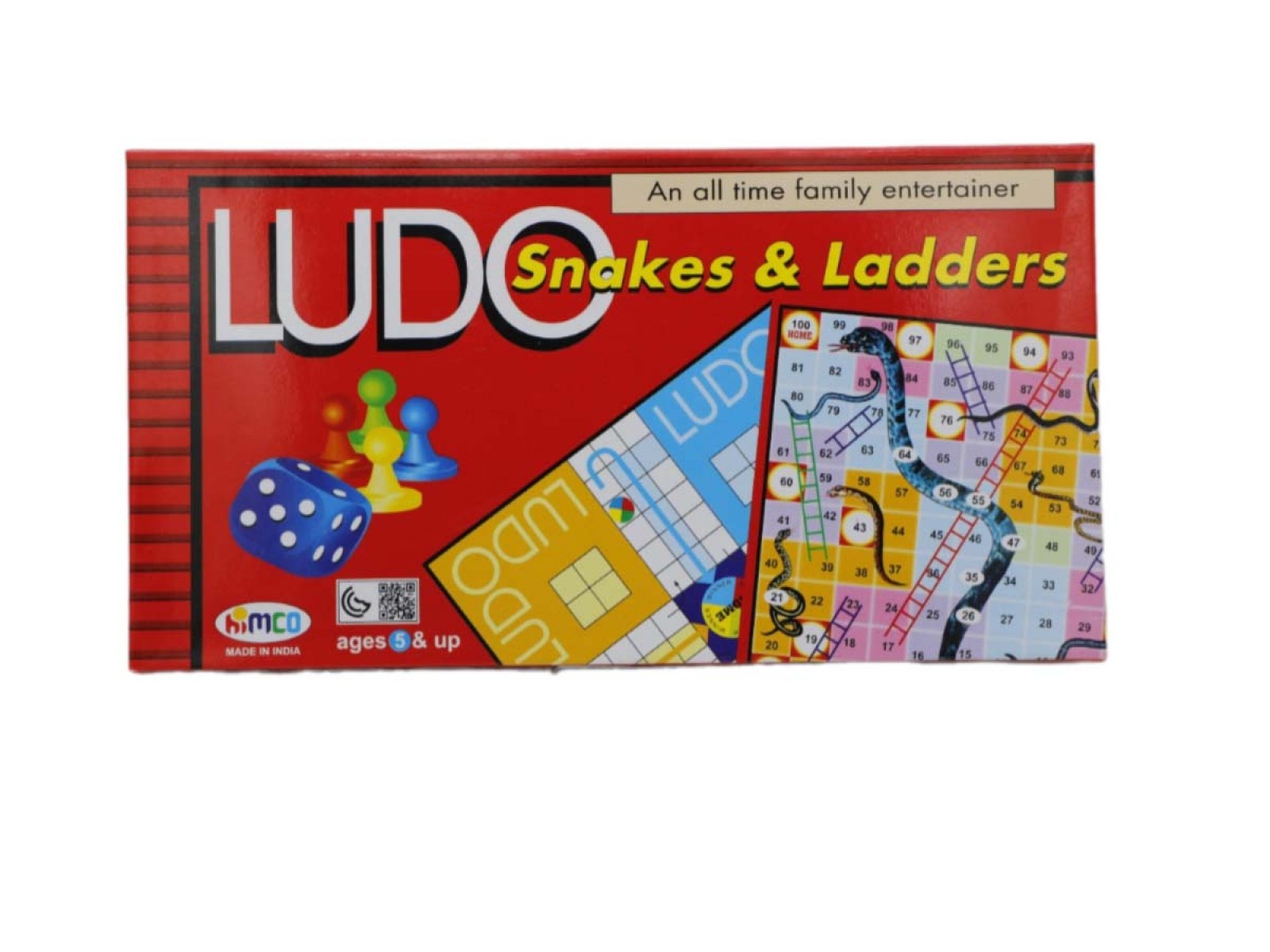 Ludo snakes and ladders 2 in 1 game