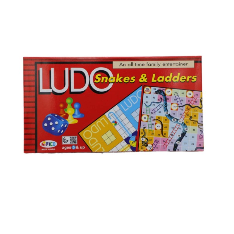 Ludo snakes and ladders 2 in 1 game