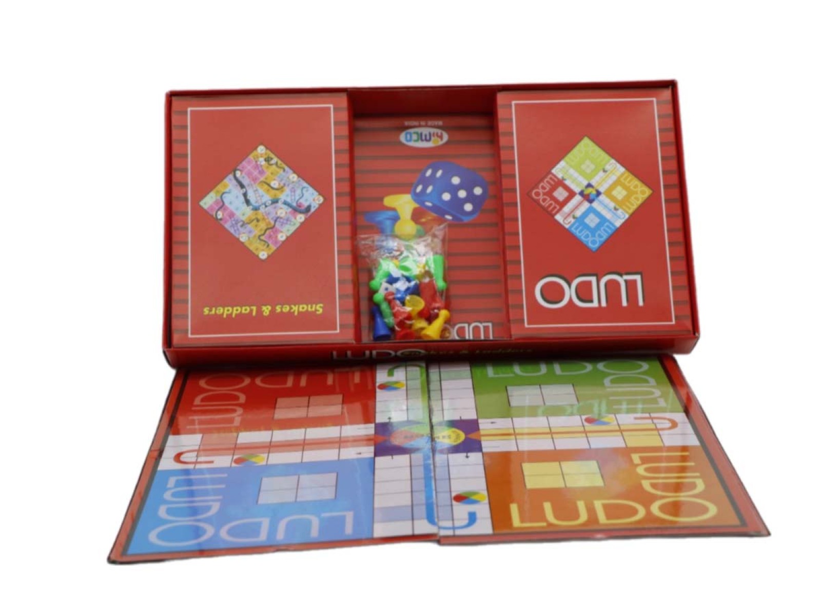 Ludo snakes and ladders 2 in 1 game