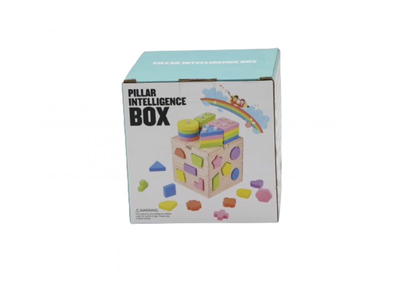 Overlapping cube shapes